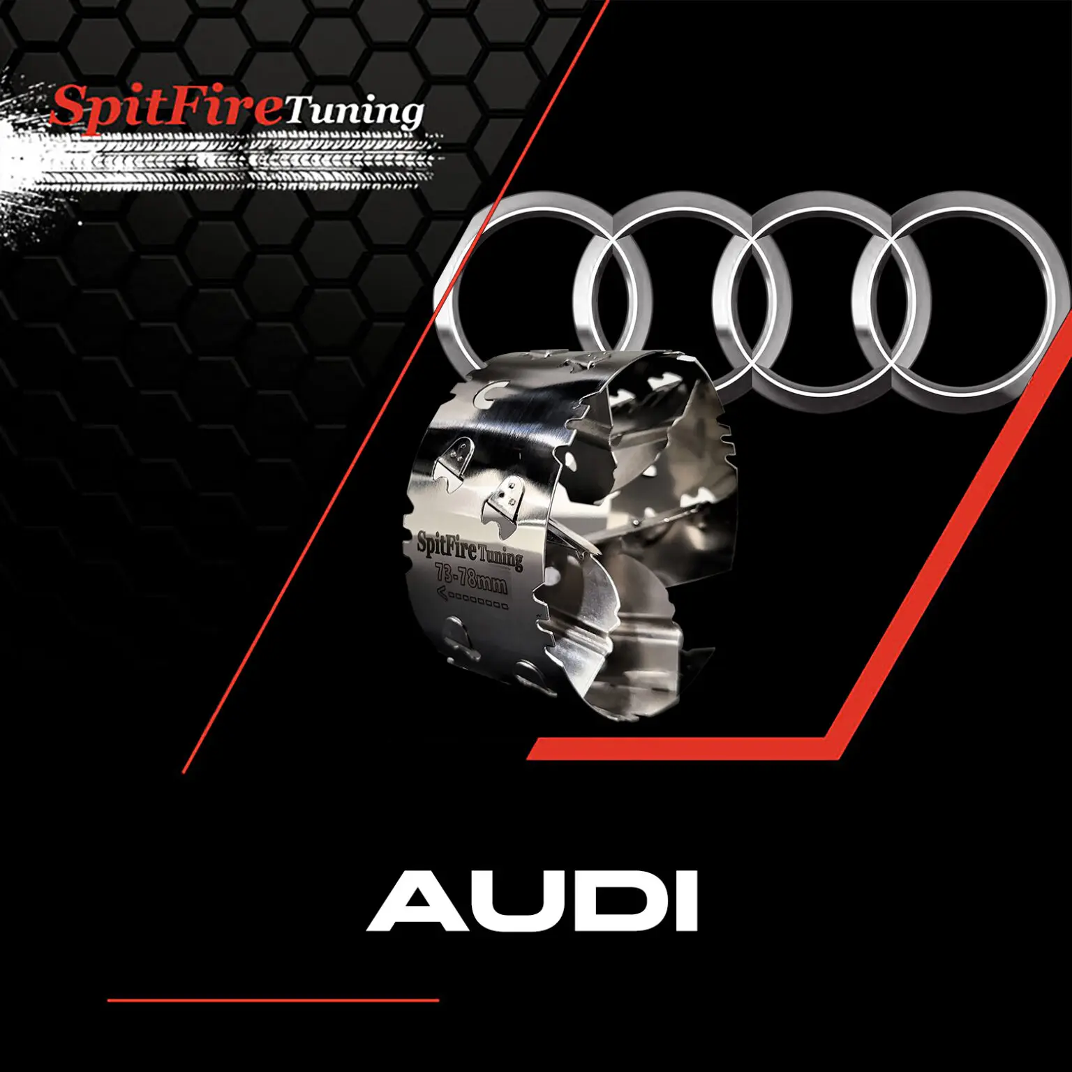 Audi Performance Fuel Saver Intake Kit | SpitFire Tuning
